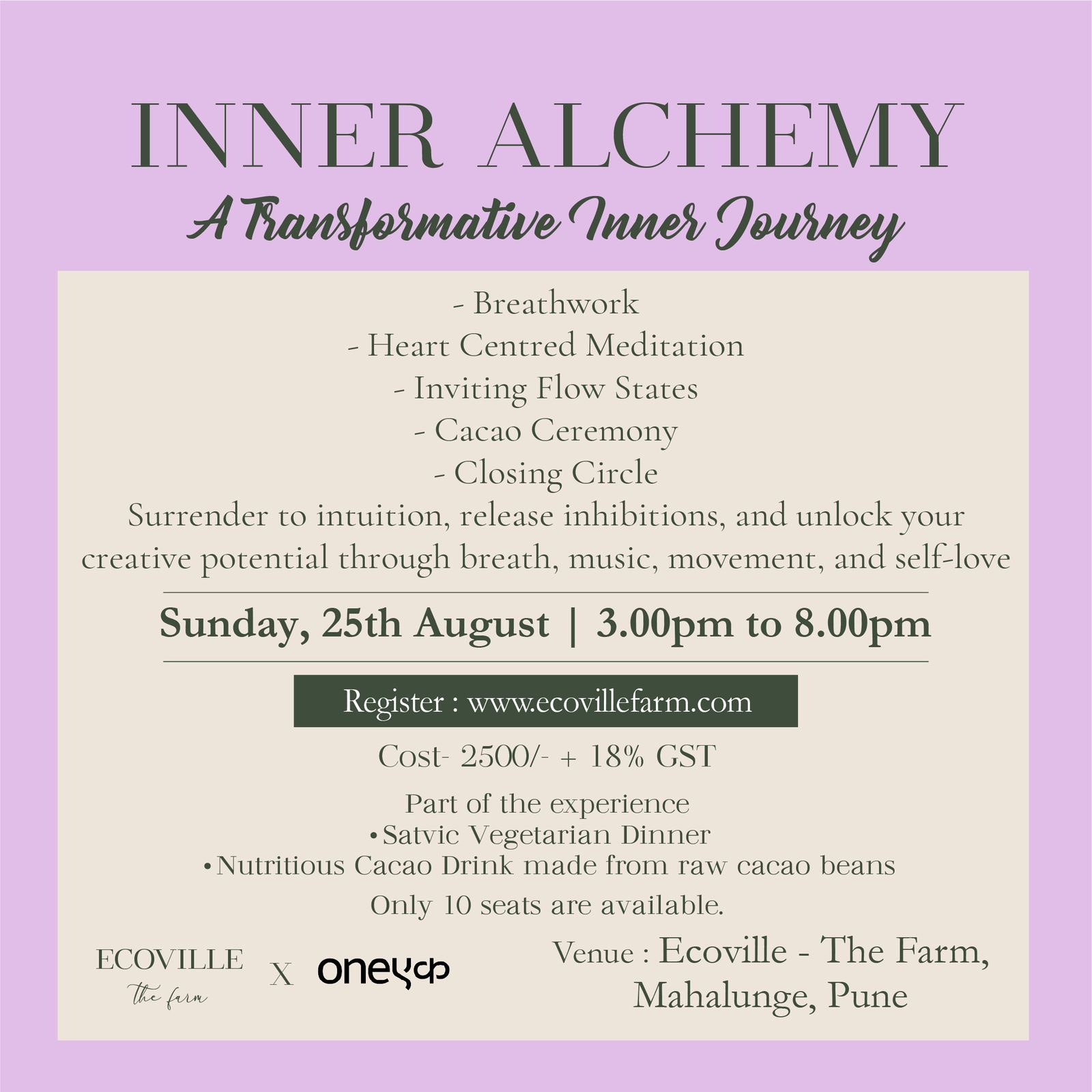Inner Alchemy | A Transformative Inner Journey - Ecoville